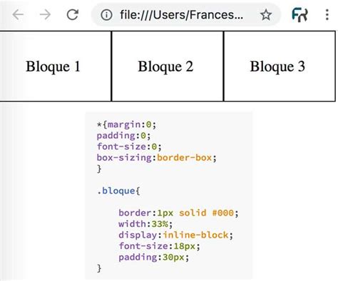 elementos en línea elementos bloque elementos inline block francesc ricart