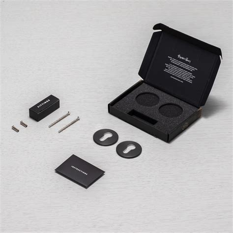Накладка на замочную скважину Buster and Punch Escutcheon Plate Smoked ...