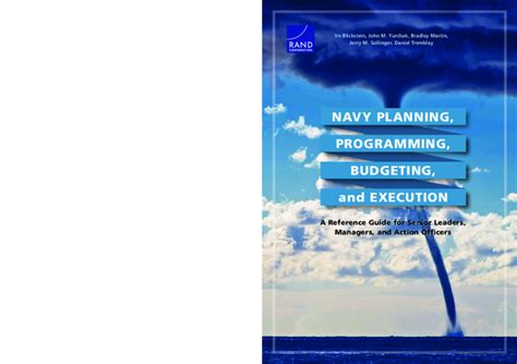 Pdf Navy Planning Programming Budgeting And Execution A Reference