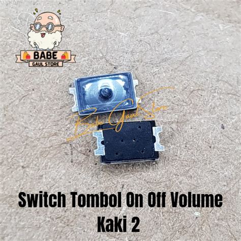 Jual Switch Tombol On Off Volume Kaki Android Universal Swit Power Volume Di Seller Babe Gaul