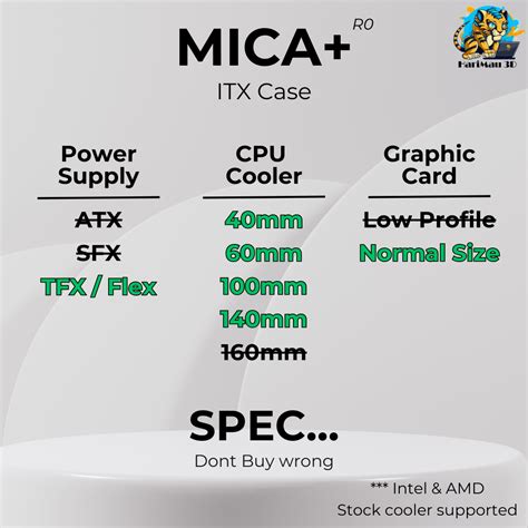 [ Mica ] Itx Case Mini Itx Mini Case [ 12 5l 790g Portable Normal Gpu Tfx Or Flex 1u