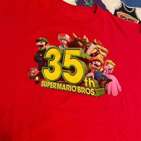 Modern Super Mario Bros 35th Anniversary Nintendo Depop