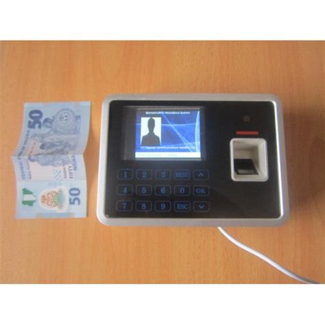 Biometricrfid Clocking Terminal Microscale