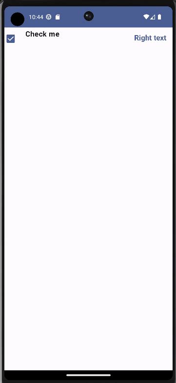 Kotlin Android Jetpack Compose Material 3 Unable To Align Checkbox