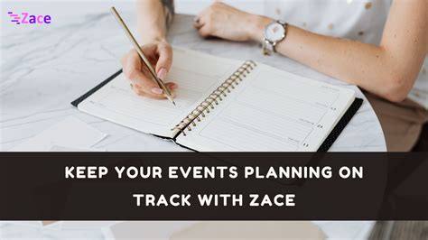 How Project Management With Zace Keeps Your Events Planning On Track Zace