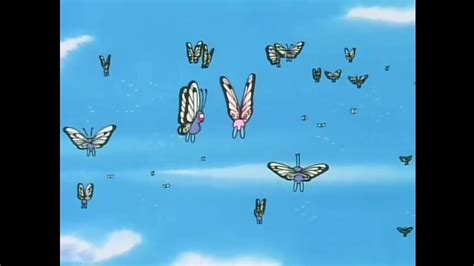 Butterfree Falls In Love With Pink Butterfree Pokemon Youtube