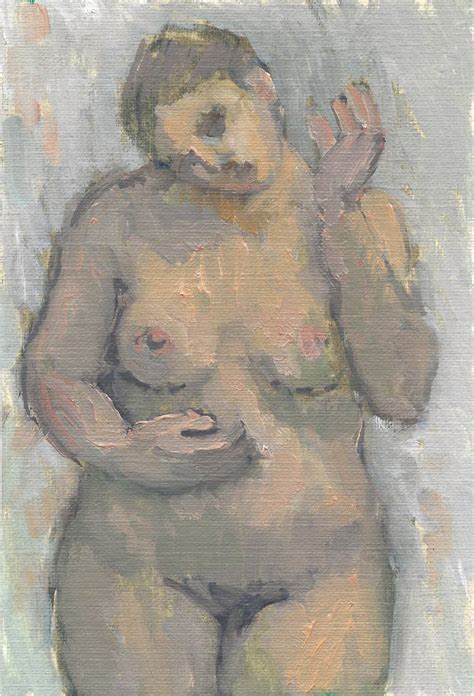 Soft Standing Nude Painting By Krys Robertson Saatchi Art
