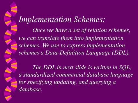 ppt basic sql implementation schemes explained with examples