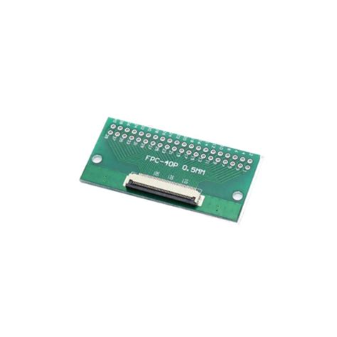 Ffc Fpc 24 Pin Adapter Board 0 5mm To 2 54mm Soldered Connector
