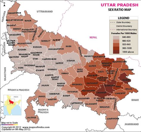 Uttar Pradesh Sex Ratio Census