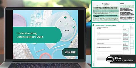 Understanding Contraception Quiz Secondary Rse Beyond