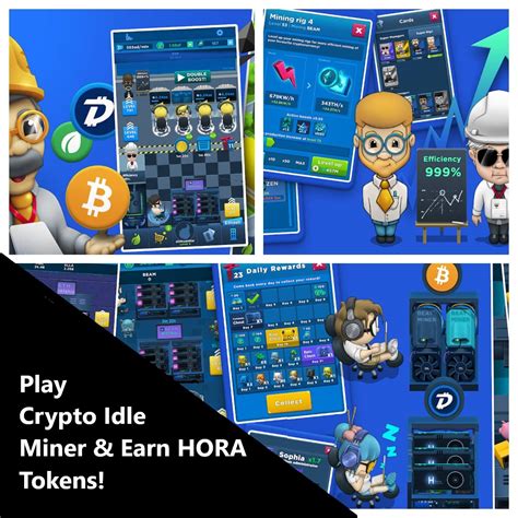 Crypto Idle Miner — Crypto Mining Game Play Game And Earn Hora Tokens
