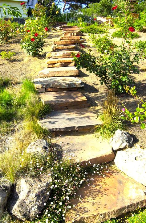 Landscape Stairs Design Elemental Design Monterey Ca