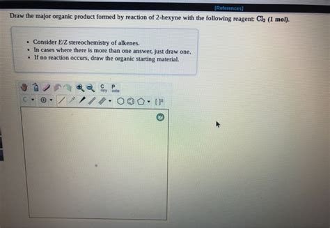 Draw The Major Product Formed The Following Reaction