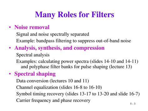Ppt Finite Impulse Response Filters Powerpoint Presentation Free