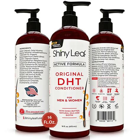 Dht Blocker Hair Loss Conditioner 16oz Active Formula With Biotin By