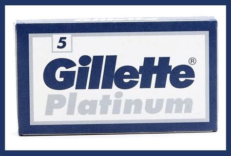 Двусторонние лезвия для Бритвы Gillette Platinum / Платинум ...