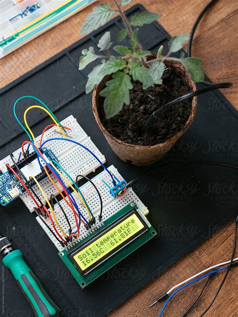 Soil Temperature Sensor Prototype By Stocksy Contributor Harald