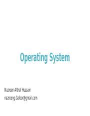 Understanding Operating Systems: Functions and Components | Course Hero