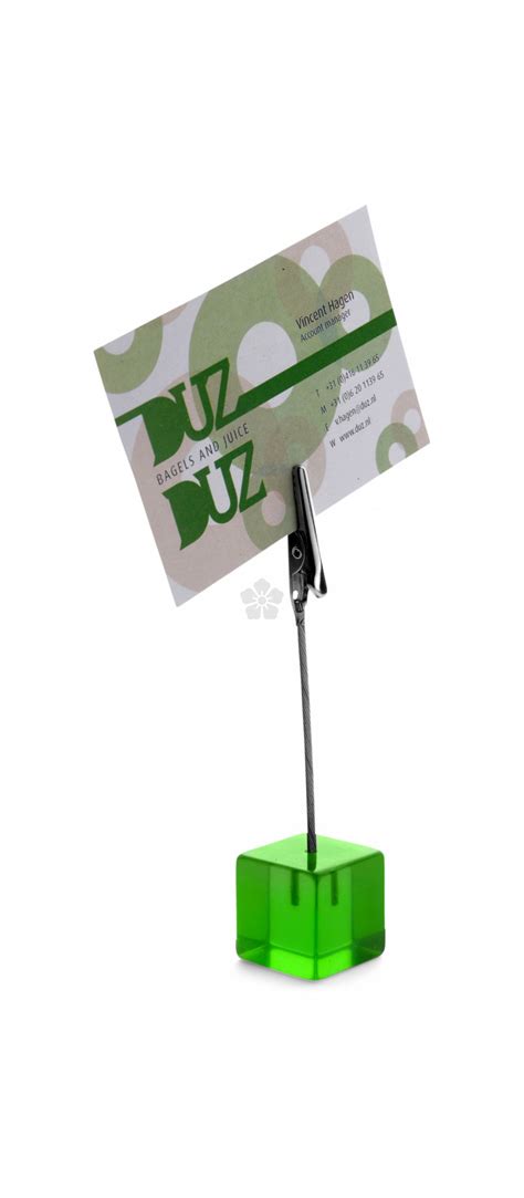 Promotional Cube Memo Holder Personalised By MoJo Promotions