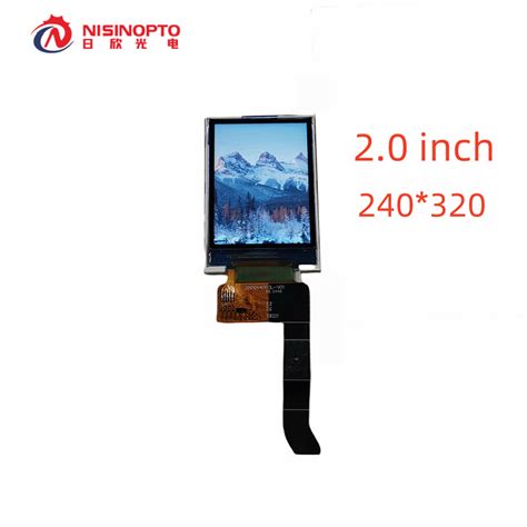 Inch Full View Transflective TFT LCD Display Screen With MCU RGB SPI Interface LCD