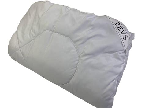 ᐉ Ковдра Zevs Vip холлофайбер 200 гр м2 полуторна 150х215 см Білий 2997 • Краща ціна в Києві