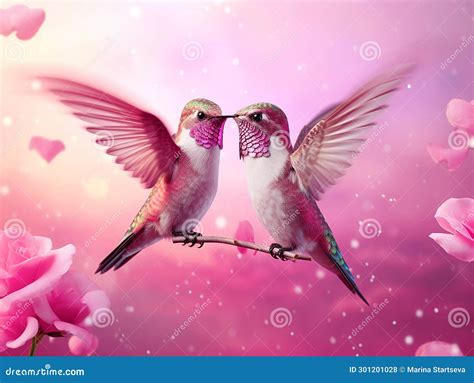 Hummingbird Kiss On Floral Girl 2013 Vector Illustration