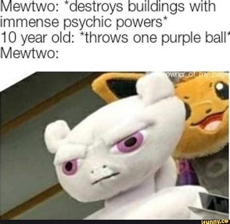 Mewtwo Destroys Buildings With Immense Psychic Powers 10 Year Old