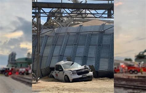 919 Fire Causes Grain Bin Collapse In Delphi Rflorafour