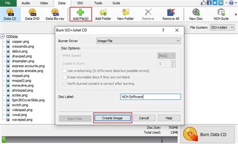 How To Make An ISO File With Express Burn