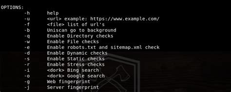 uniscan web applications vulnerabilities assessment