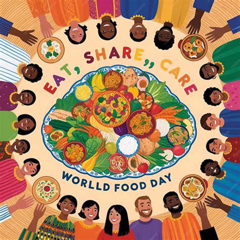 Celebrate World Food Day Promoting Food Security And Sustainable Agriculture Premium Ai