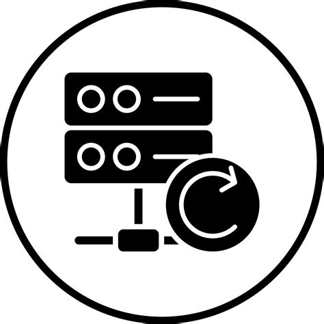 Vector Design Database Backup Vector Icon Style 22232511 Vector Art At
