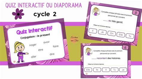 Présent Des Verbes En Classe Avec Tisse Verbe Conjugaison Verbe Faire