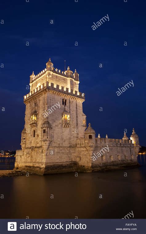 The Tower Of Belem Torre De Belem In The Waterfront Belem District Of