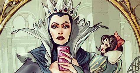 Disney Character Selfie Fables Simona Bonafini
