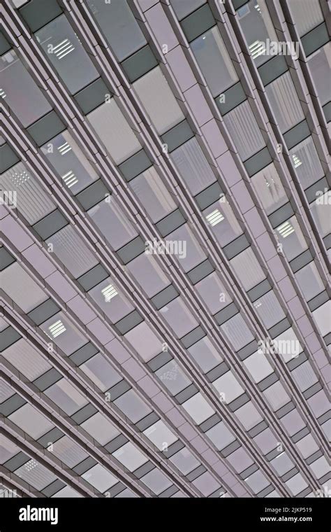 Abstract Building Wall With Windows Heap Modern Architecture Diversity