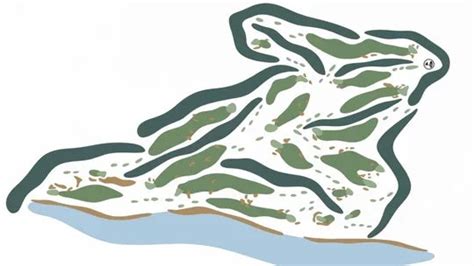 Tpc Sawgrass Golf Map Course Layout And Details Golf Course Prints