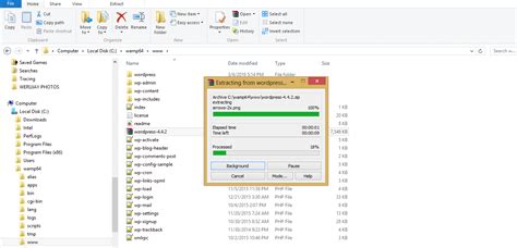 installing wordpress on localhost wamp theme4press