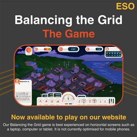 Play Balancing The Grid Game To Keep Lights On National Grid Eso