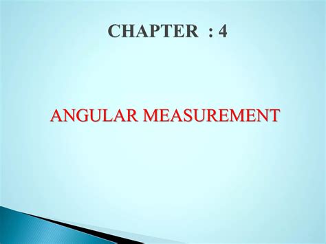Angular Measurement Pdf Geography Science