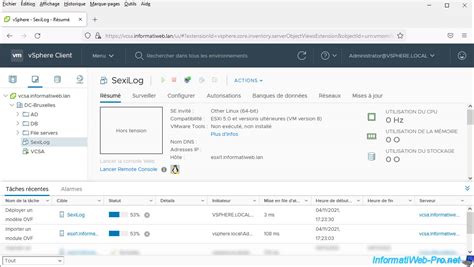 import a vm in ovf ova format with a compressed hard disk image on