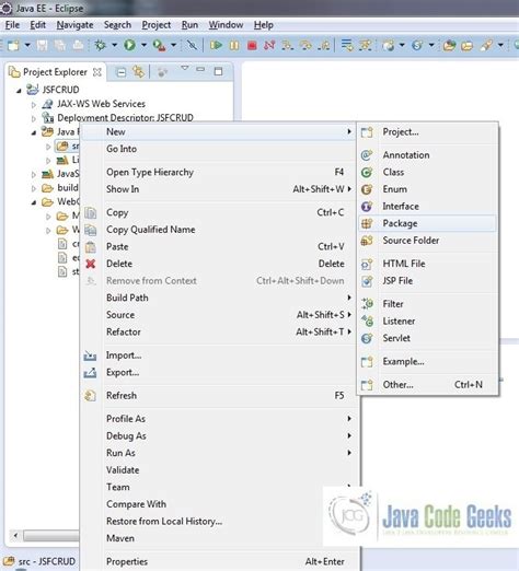Jsf Crud Application Example Java Code Geeks