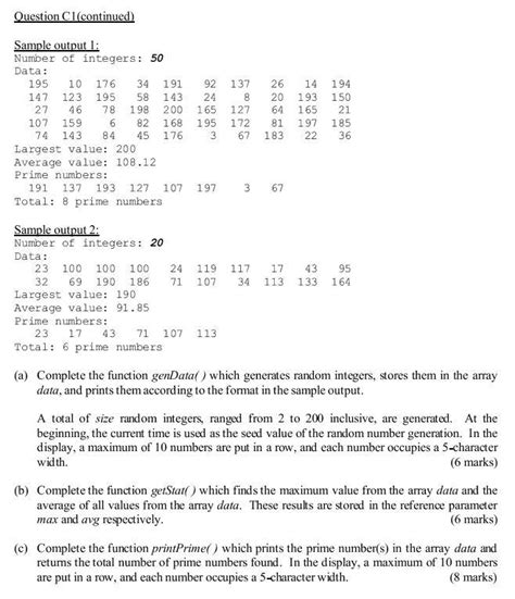 Solved Consider The Partially Completed Program Given Below