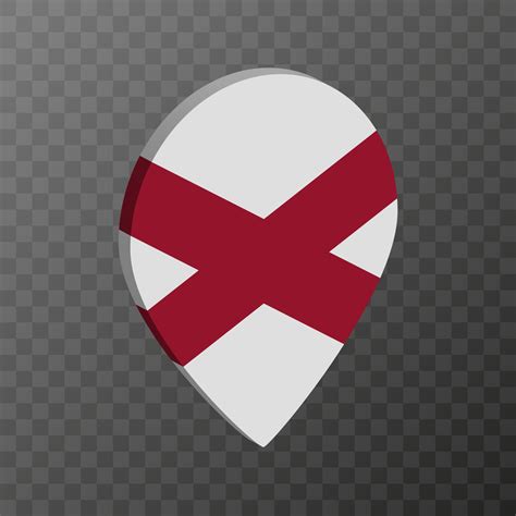 Map Pointer With Northern Ireland Flag Vector Illustration 17050056