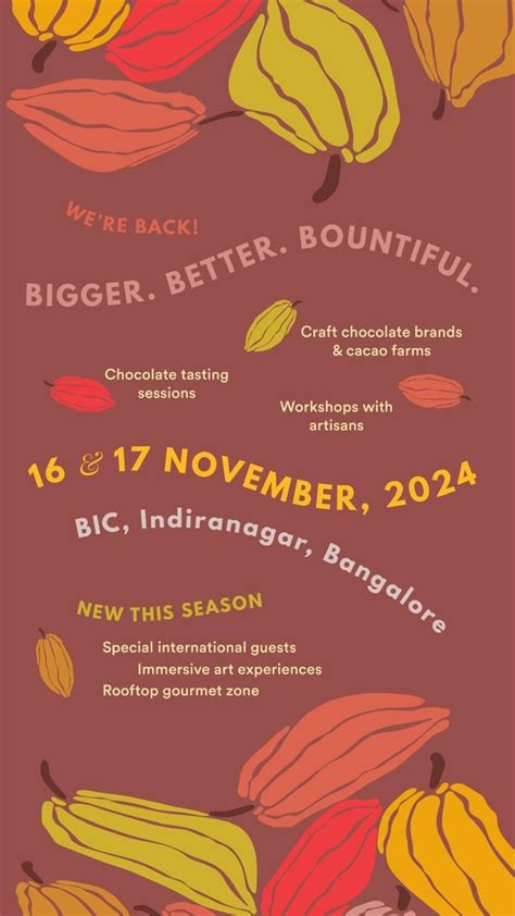 Devanshi Patel On Linkedin It Is That Time Of The Year Indian Craft Chocolate Festival Is Here…
