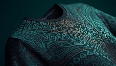 Ornate Silk Dress Showcases Indigenous Culture Beauty Generated By Ai