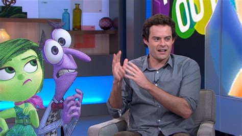 video bill hader describes working on pixar s inside out abc news