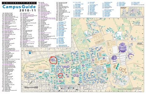 Psu Main Campus Map Navigating Your Way Through The Campus Map Of