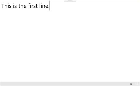 User Interface C Uwp Wrong Caret Size When There Is No Text